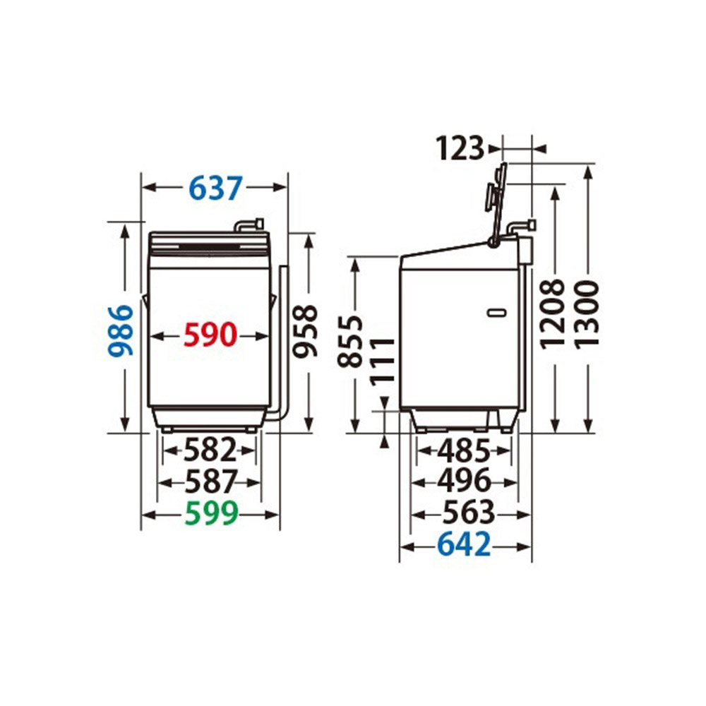 TOSHIBA TOSHIBA ZABOON 全自動洗濯機 10kg AW-10DP4 / トウシバ TOSHIBA TOSHIBA ZABOON 全自動洗濯機 10kg AW-10DP4 / トウシバ